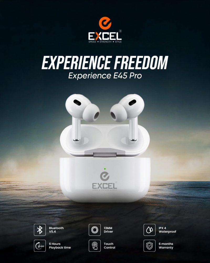 Wireless Earbuds E45 pro - Excel