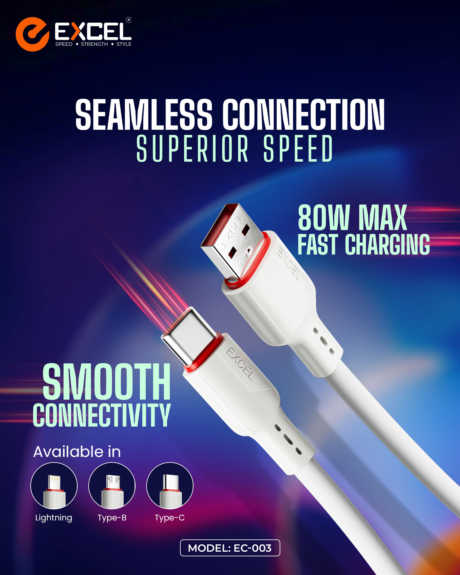 Excel Data Cable EC-003 - Excel
